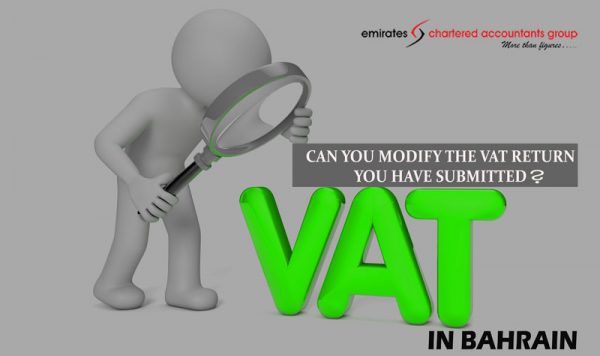 VAT Return filing,Can You Modify the VAT Returns You Have Submitted?