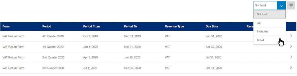 VAT Return filing,Can You Modify the VAT Returns You Have Submitted?