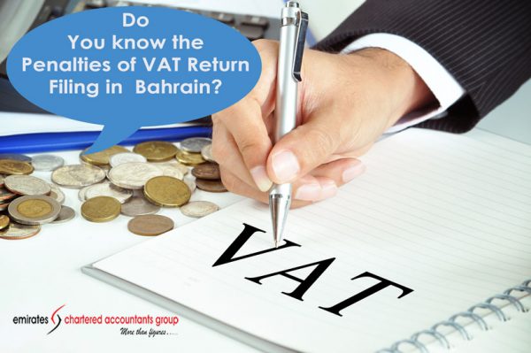 VAT Return Bahrain Penalties Overview-Kind of VAT Administrative Fine