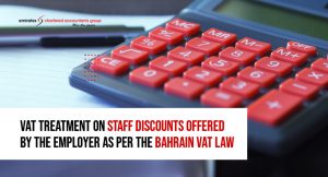 VAT in Bahrain | VAT treatment on discounts in Bahrain - Emirates CA